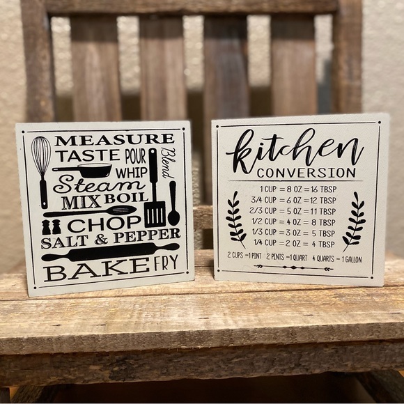 Refined Rustic | Accents | Farmhouse Decor For Tier Trays Kitchen ...